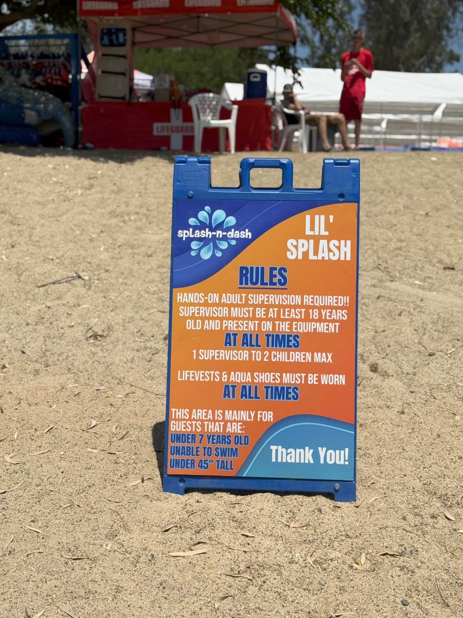 Lil' Splash - Splash-N-Dash | Inflatable Water Park